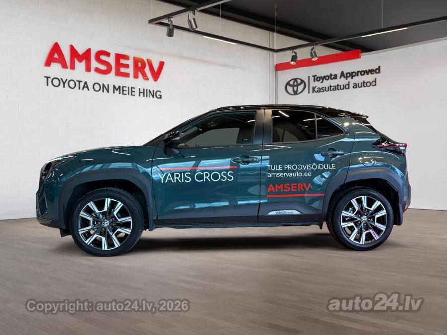 Зеленый Тойота Yaris Cross 2026 в Пярну, объемом двигателя 1.50 л и пробегом 3 тыс. км за 31490 €, фото 4 на AUTOMOTO.COM.LV