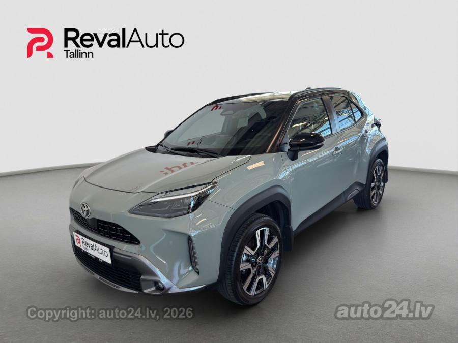 Zaļš Toyota Yaris Cross 2024 Tallina, ar dzinēja tilpumu 1.50 L un nobraukumu 24 tūkst. km par 26900 €, foto 1 vietnē AUTOMOTO.COM.LV