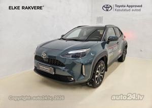 Zaļš Toyota Yaris Cross 2025 Rakvere, ar dzinēja tilpumu 1.49 L un nobraukumu 3 tūkst. km par 27990 €, foto  vietnē AUTOMOTO.COM.LV