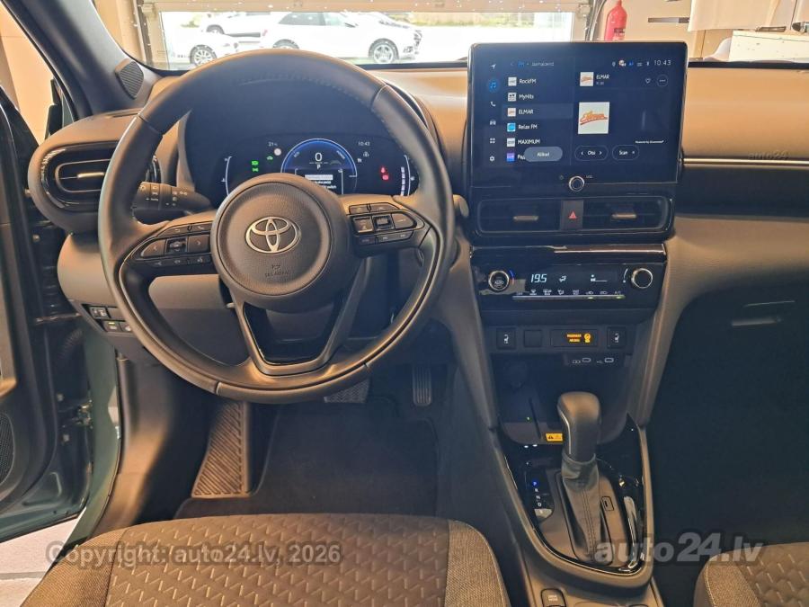 Зеленый Тойота Yaris Cross 2025 в Нарва, объемом двигателя 1.49 л и пробегом 9 тыс. км за 27900 €, фото 13 на AUTOMOTO.COM.LV