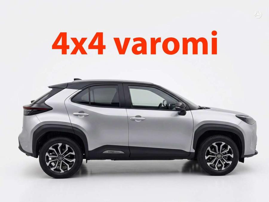 Pelēks Toyota Yaris Cross 2022 Kauņa, ar dzinēja tilpumu 1.49 L un nobraukumu 46 tūkst. km par 21899 €, foto 1 vietnē AUTOMOTO.COM.LV