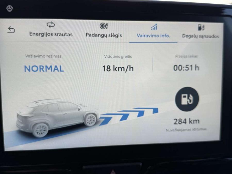 Pelēks Toyota Yaris Cross 2022 Kauņa, ar dzinēja tilpumu 1.49 L un nobraukumu 46 tūkst. km par 21899 €, foto 18 vietnē AUTOMOTO.COM.LV