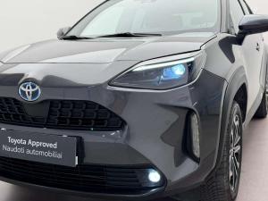 Pelēks Toyota Yaris Cross 2022 Panevēža, ar dzinēja tilpumu 1.49 L un nobraukumu 54 tūkst. km par 21990 €, foto 37 vietnē AUTOMOTO.COM.LV