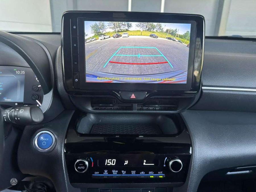 Pelēks Toyota Yaris Cross 2022 Viļņa, ar dzinēja tilpumu 1.49 L un nobraukumu 99 tūkst. km par 20950 €, foto 20 vietnē AUTOMOTO.COM.LV