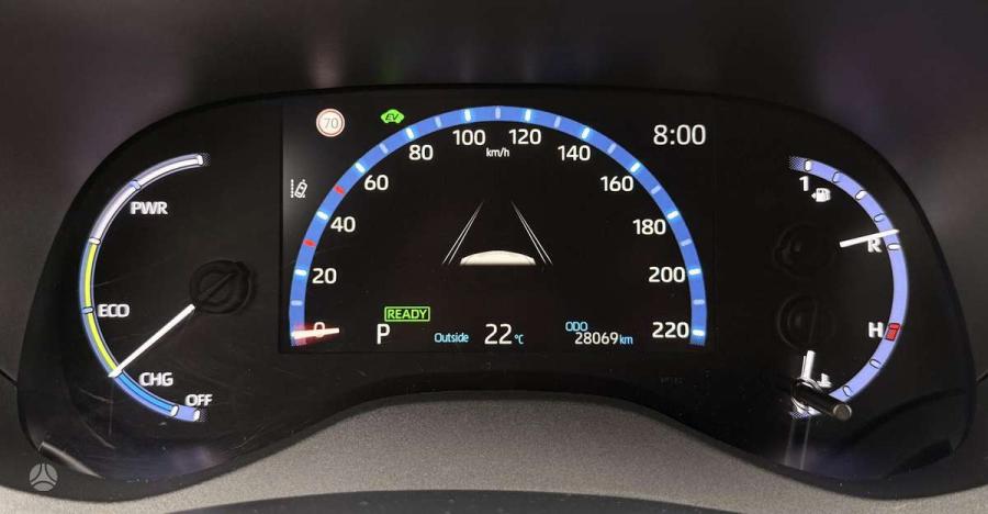 Pelēks Toyota Yaris Cross 2023 Panevēža, ar dzinēja tilpumu 1.49 L un nobraukumu 28 tūkst. km par 18700 €, foto 34 vietnē AUTOMOTO.COM.LV