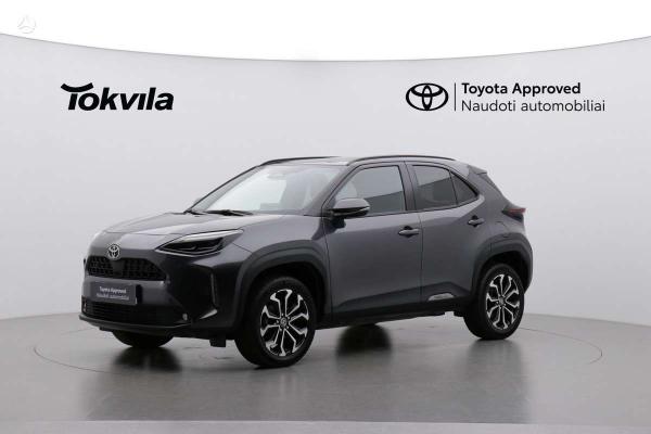 Pelēks Toyota Yaris Cross 2025 Viļņa, ar dzinēja tilpumu 1.49 L un nobraukumu 18 tūkst. km par 26990 €, foto 1 vietnē AUTOMOTO.COM.LV