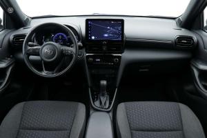 Grey Toyota Yaris Cross 2025 in Vilnius, with an engine capacity of 1.49 L and mileage of 19 thousand km for 25900 €, photo 7 on AUTOMOTO.COM.LV