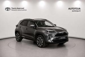 Grey Toyota Yaris Cross 2025 in Kaunas, with an engine capacity of 1.49 L and mileage of 32 thousand km for 25500 €, photo 19 on AUTOMOTO.COM.LV