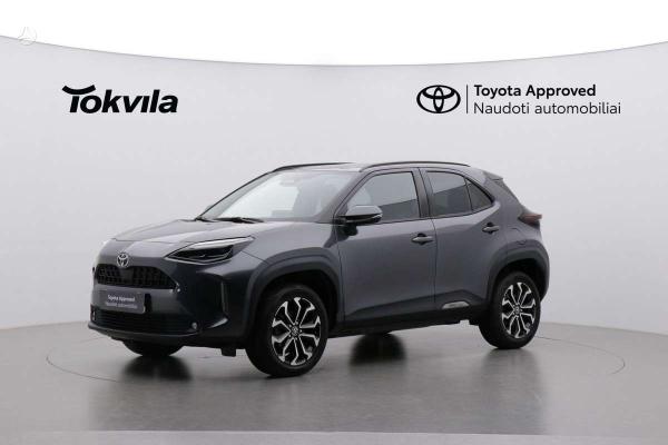Pelēks Toyota Yaris Cross 2025 Viļņa, ar dzinēja tilpumu 1.49 L un nobraukumu 25 tūkst. km par 26900 €, foto 1 vietnē AUTOMOTO.COM.LV