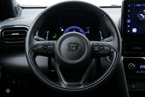 Grey Toyota Yaris Cross 2025 in Vilnius, with an engine capacity of 1.49 L and mileage of 15 thousand km for 25900 €, photo 14 on AUTOMOTO.COM.LV