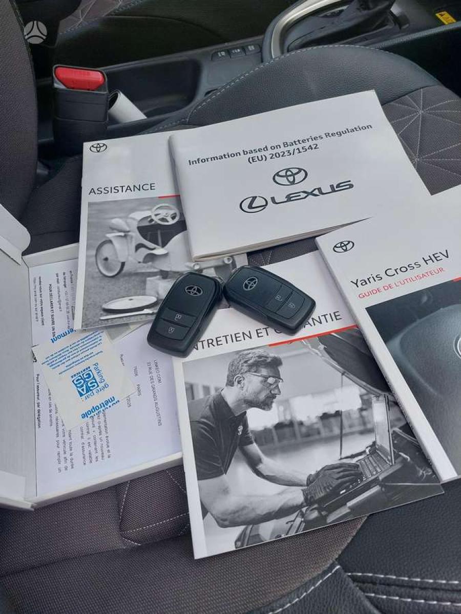 Серый Тойота Yaris Cross 2025 в Клайпеда, объемом двигателя 1.50 л и пробегом 54 тыс. км за 23350 €, фото 26 на AUTOMOTO.COM.LV