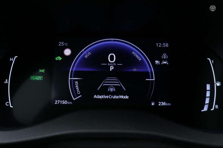Grey Toyota Yaris Cross 2025 in Vilnius, with an engine capacity of 1.49 L and mileage of 27 thousand km for 26990 €, photo 15 on AUTOMOTO.COM.LV