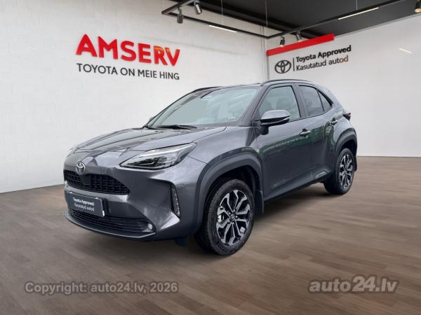 Grey Toyota Yaris Cross 2026 in Paide, with an engine capacity of 1.50 L and mileage of 0 thousand km for 28990 €, photo 1 on AUTOMOTO.COM.LV
