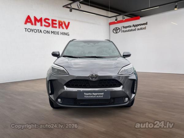 Grey Toyota Yaris Cross 2026 in Paide, with an engine capacity of 1.50 L and mileage of 0 thousand km for 28990 €, photo 5 on AUTOMOTO.COM.LV