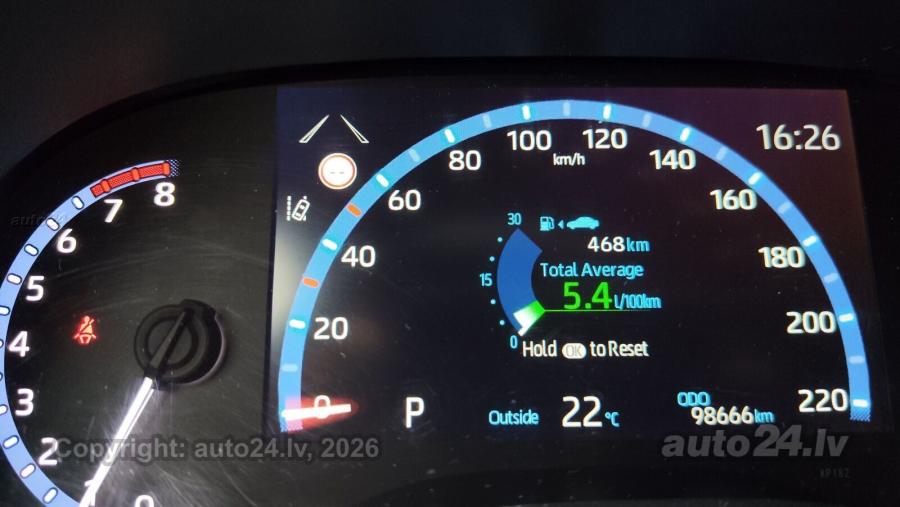 Серый Тойота Yaris Cross 2022 в Таллин, объемом двигателя 1.49 л и пробегом 99 тыс. км за 19300 €, фото 13 на AUTOMOTO.COM.LV
