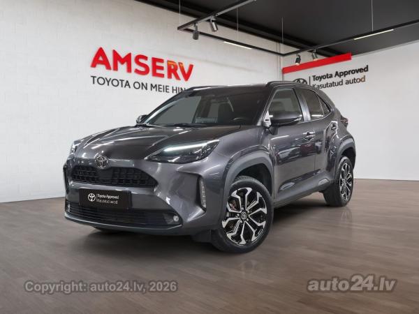 Pelēks Toyota Yaris Cross 2025 Tallina, ar dzinēja tilpumu 1.50 L un nobraukumu 29 tūkst. km par 24490 €, foto 1 vietnē AUTOMOTO.COM.LV