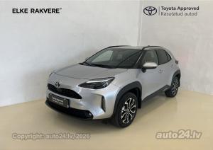 Grey Toyota Yaris Cross 2026 in Rakvere, with an engine capacity of 1.49 L and mileage of 1 thousand km for 28990 €, photo  on AUTOMOTO.COM.LV
