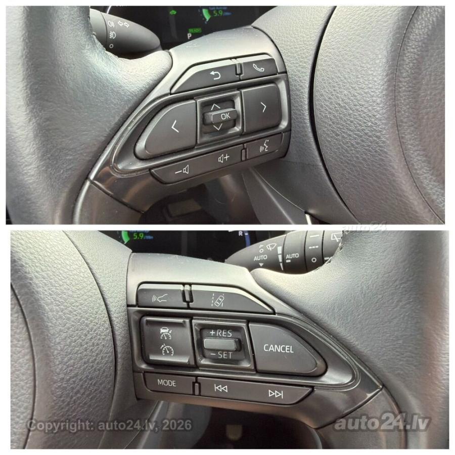 Toyota Yaris Cross 2022 in Parnu, with an engine capacity of 1.50 L and mileage of 56 thousand km for 24900 €, photo 29 on AUTOMOTO.COM.LV