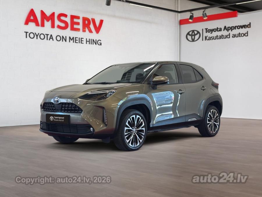 Toyota Yaris Cross 2024 Tartu, ar dzinēja tilpumu 1.50 L un nobraukumu 46 tūkst. km par 24690 €, foto 1 vietnē AUTOMOTO.COM.LV