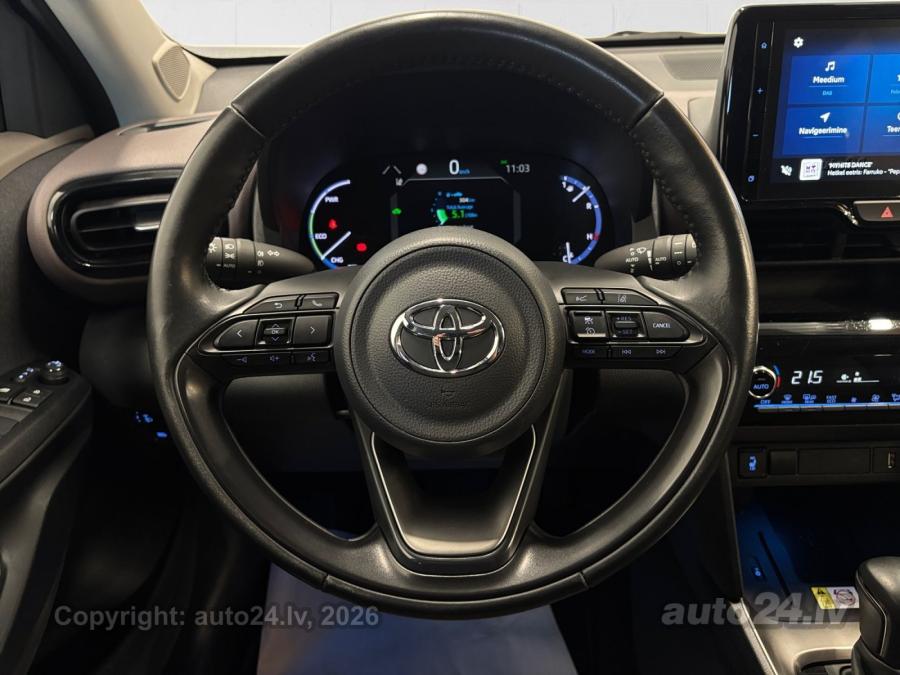 Toyota Yaris Cross 2024 Tartu, ar dzinēja tilpumu 1.50 L un nobraukumu 46 tūkst. km par 24690 €, foto 13 vietnē AUTOMOTO.COM.LV
