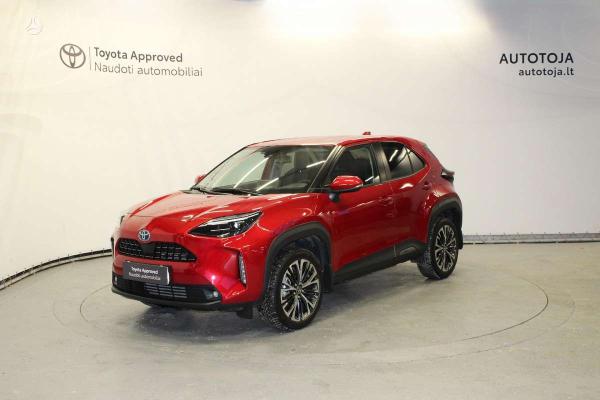 Sarkans Toyota Yaris Cross 2023 Kauņa, ar dzinēja tilpumu 1.49 L un nobraukumu 35 tūkst. km par 24500 €, foto 1 vietnē AUTOMOTO.COM.LV