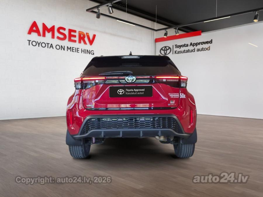 Красный Тойота Yaris Cross 2026 в Таллин, объемом двигателя 1.50 л и пробегом 3 тыс. км за 33290 €, фото 5 на AUTOMOTO.COM.LV