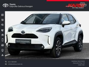 Balts Toyota Yaris Cross 2022 Kauņa, ar dzinēja tilpumu 1.50 L un nobraukumu 58 tūkst. km par 24830 €, foto  vietnē AUTOMOTO.COM.LV