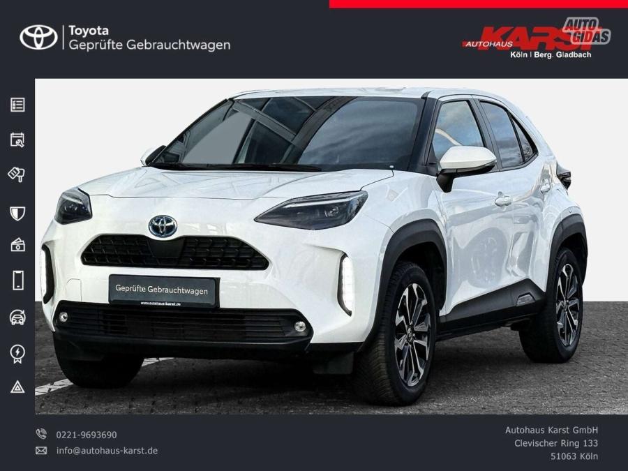 Белый Тойота Yaris Cross 2022 в Каунас, объемом двигателя 1.50 л и пробегом 58 тыс. км за 24830 €, фото 1 на AUTOMOTO.COM.LV