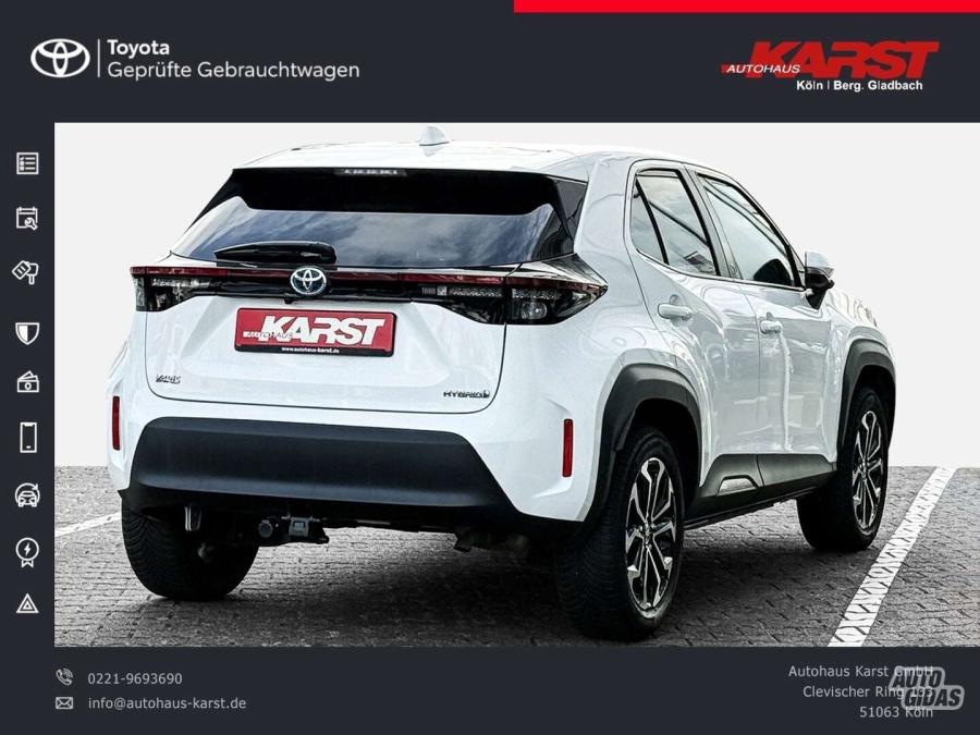 Белый Тойота Yaris Cross 2022 в Каунас, объемом двигателя 1.50 л и пробегом 58 тыс. км за 24830 €, фото 2 на AUTOMOTO.COM.LV