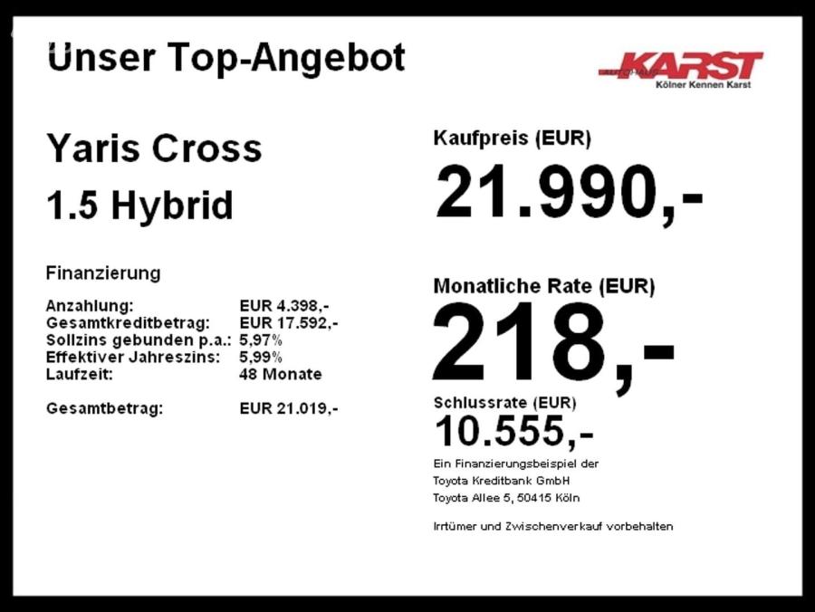 Белый Тойота Yaris Cross 2022 в Каунас, объемом двигателя 1.50 л и пробегом 58 тыс. км за 24830 €, фото 3 на AUTOMOTO.COM.LV