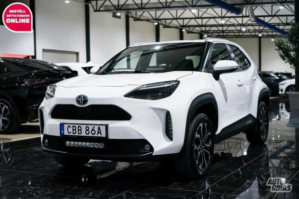 Balts Toyota Yaris Cross 2022 Kauņa, ar dzinēja tilpumu 0.00 L un nobraukumu 42 tūkst. km par 26959 €, foto 1 vietnē AUTOMOTO.COM.LV