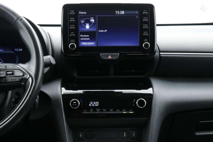 Balts Toyota Yaris Cross 2023 Viļņa, ar dzinēja tilpumu 1.49 L un nobraukumu 99 tūkst. km par 19900 €, foto 16 vietnē AUTOMOTO.COM.LV