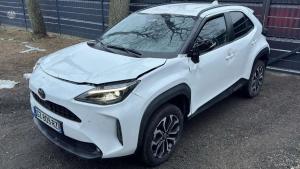 Balts Toyota Yaris Cross 2024 Jonava, ar dzinēja tilpumu 0.00 L un nobraukumu 9 tūkst. km par 14200 €, foto  vietnē AUTOMOTO.COM.LV