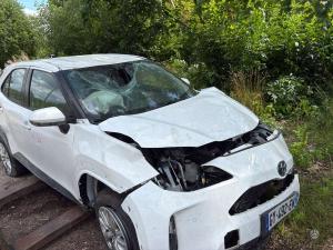 Белый Тойота Yaris Cross 2024 в Вильнюс, объемом двигателя 1.50 л и пробегом 91 тыс. км за 6999 €, фото 4 на AUTOMOTO.COM.LV