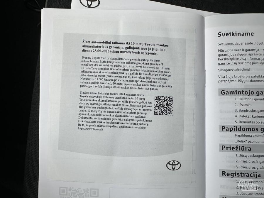 Balts Toyota Yaris Cross 2025 Avižieniai, ar dzinēja tilpumu 1.50 L un nobraukumu 57 tūkst. km par 21950 €, foto 30 vietnē AUTOMOTO.COM.LV
