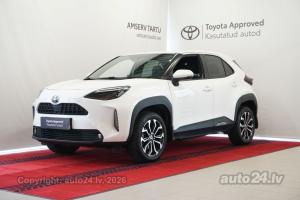 White Toyota Yaris Cross 2022 in Tartu, with an engine capacity of 1.50 L and mileage of 83 thousand km for 20990 €, photo  on AUTOMOTO.COM.LV