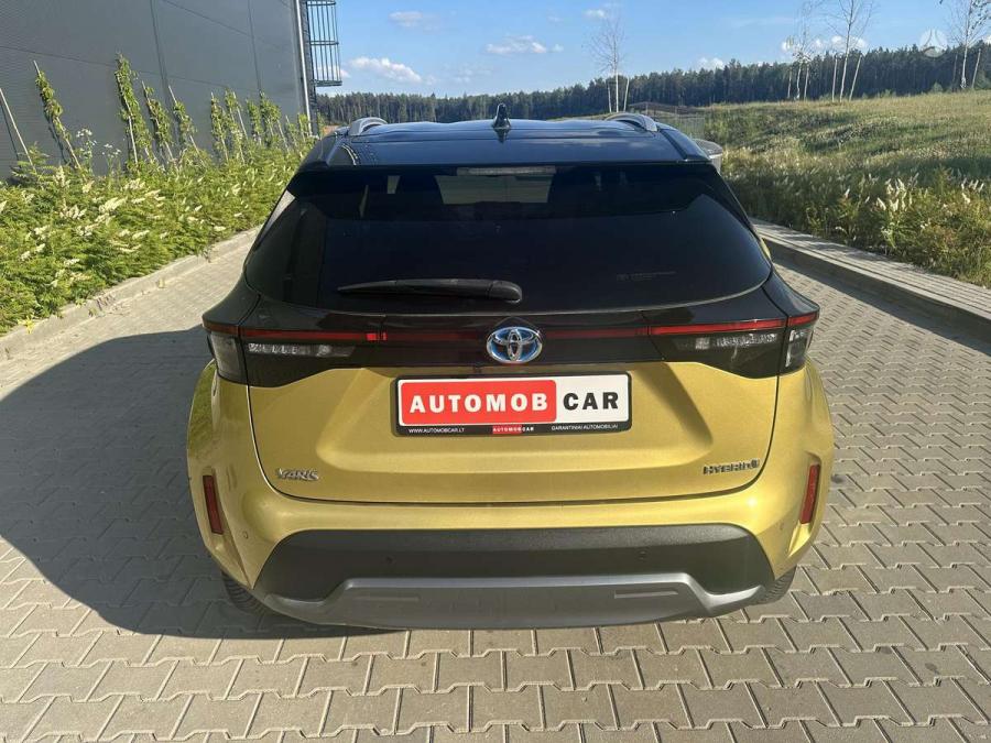 Желтый Тойота Yaris Cross 2021 в Вильнюс, объемом двигателя 1.49 л и пробегом 118 тыс. км за 21450 €, фото 12 на AUTOMOTO.COM.LV