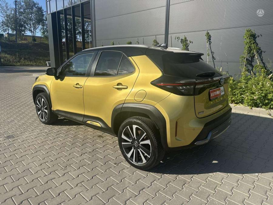 Желтый Тойота Yaris Cross 2021 в Вильнюс, объемом двигателя 1.49 л и пробегом 118 тыс. км за 21450 €, фото 13 на AUTOMOTO.COM.LV