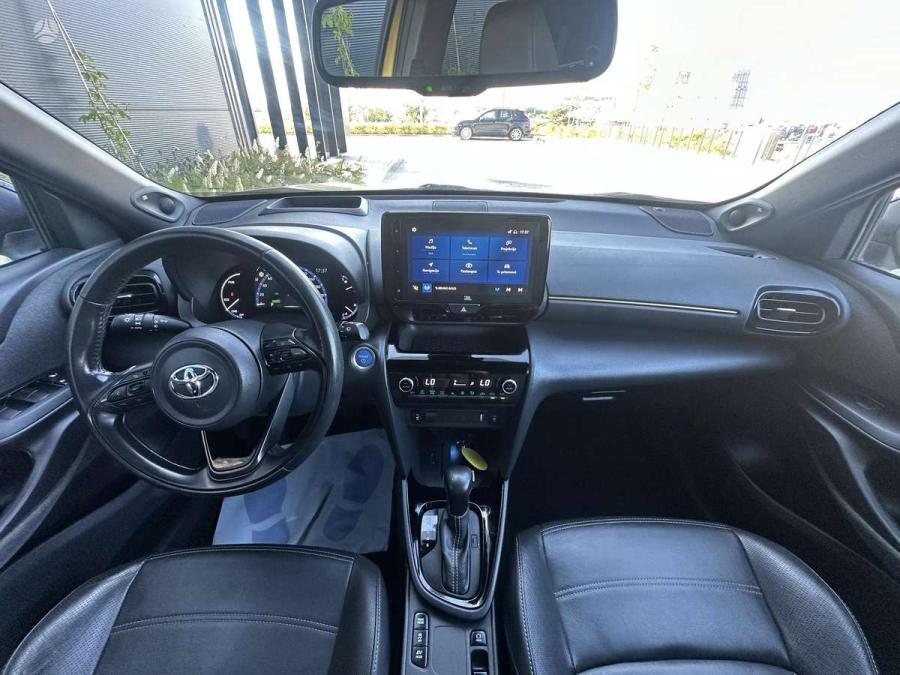 Желтый Тойота Yaris Cross 2021 в Вильнюс, объемом двигателя 1.49 л и пробегом 118 тыс. км за 21450 €, фото 27 на AUTOMOTO.COM.LV