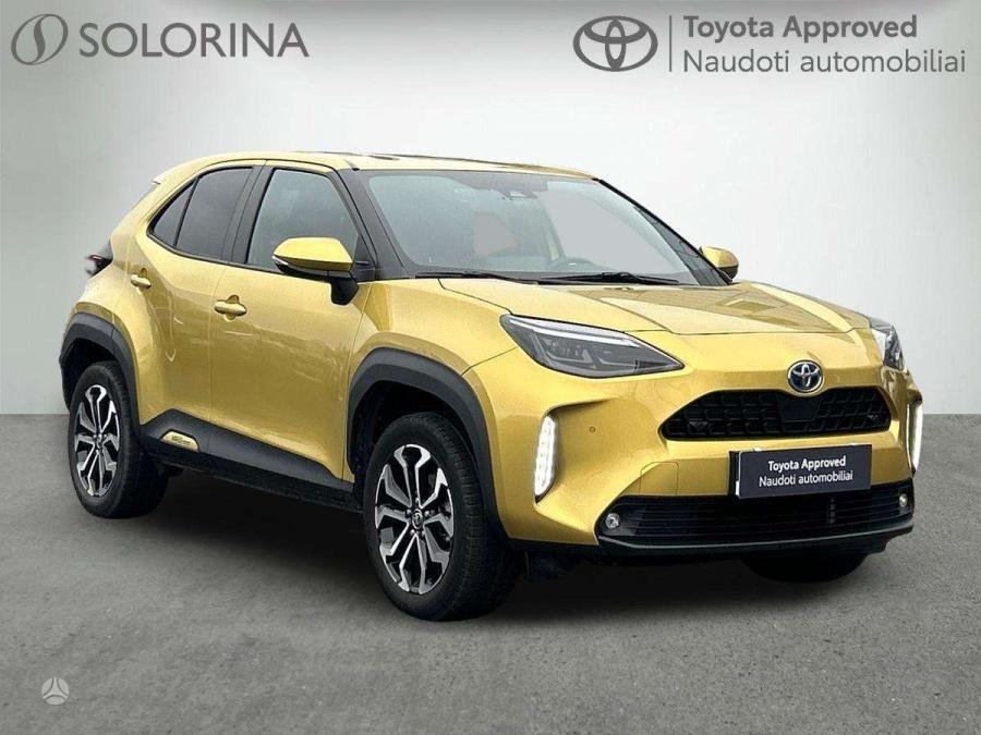Dzeltens Toyota Yaris Cross 2022 Klaipėda, ar dzinēja tilpumu 1.49 L un nobraukumu 63 tūkst. km par 22900 €, foto 17 vietnē AUTOMOTO.COM.LV
