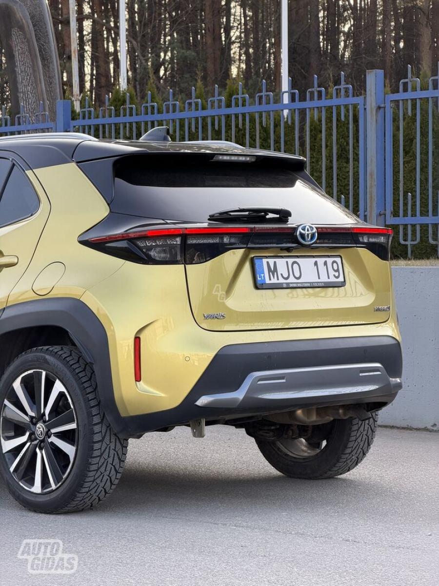 Желтый Тойота Yaris Cross 2022 в Вильнюс, объемом двигателя 1.50 л и пробегом 66 тыс. км за 20000 €, фото 5 на AUTOMOTO.COM.LV