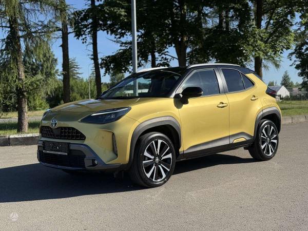 Желтый Тойота Yaris Cross 2022 в Паневежис, объемом двигателя 1.49 л и пробегом 19 тыс. км за 22900 €, фото 5 на AUTOMOTO.COM.LV