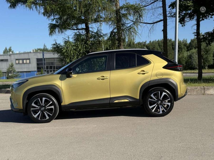 Желтый Тойота Yaris Cross 2022 в Паневежис, объемом двигателя 1.49 л и пробегом 19 тыс. км за 22900 €, фото 8 на AUTOMOTO.COM.LV