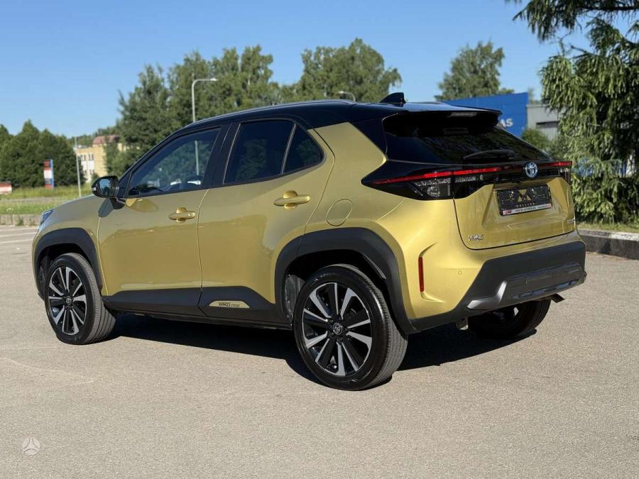 Желтый Тойота Yaris Cross 2022 в Паневежис, объемом двигателя 1.49 л и пробегом 19 тыс. км за 22900 €, фото 10 на AUTOMOTO.COM.LV