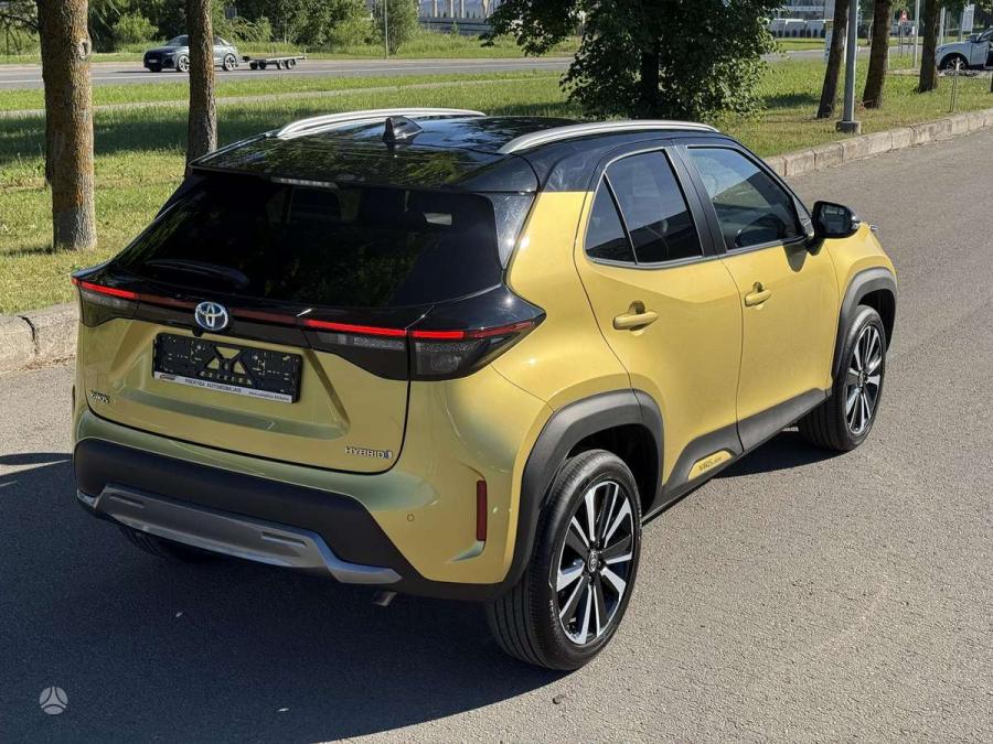 Желтый Тойота Yaris Cross 2022 в Паневежис, объемом двигателя 1.49 л и пробегом 19 тыс. км за 22900 €, фото 13 на AUTOMOTO.COM.LV