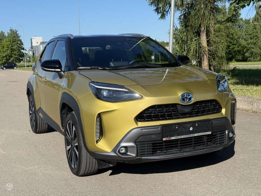 Желтый Тойота Yaris Cross 2022 в Паневежис, объемом двигателя 1.49 л и пробегом 19 тыс. км за 22900 €, фото 17 на AUTOMOTO.COM.LV