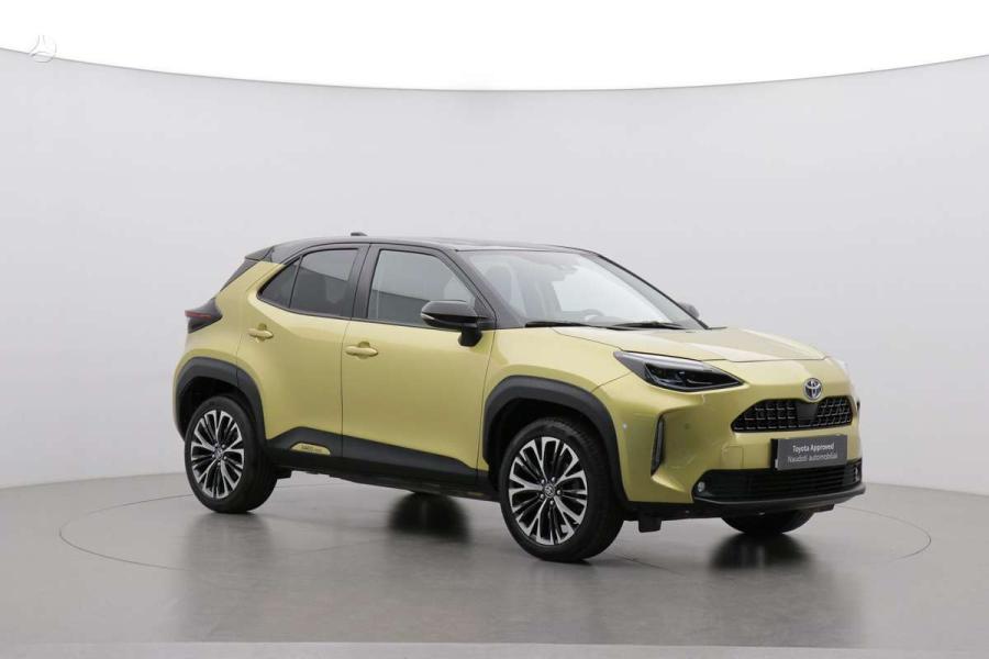 Желтый Тойота Yaris Cross 2022 в Вильнюс, объемом двигателя 1.49 л и пробегом 39 тыс. км за 24900 €, фото 20 на AUTOMOTO.COM.LV