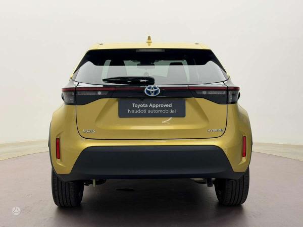 Dzeltens Toyota Yaris Cross 2022 Panevēža, ar dzinēja tilpumu 1.49 L un nobraukumu 33 tūkst. km par 21990 €, foto 7 vietnē AUTOMOTO.COM.LV