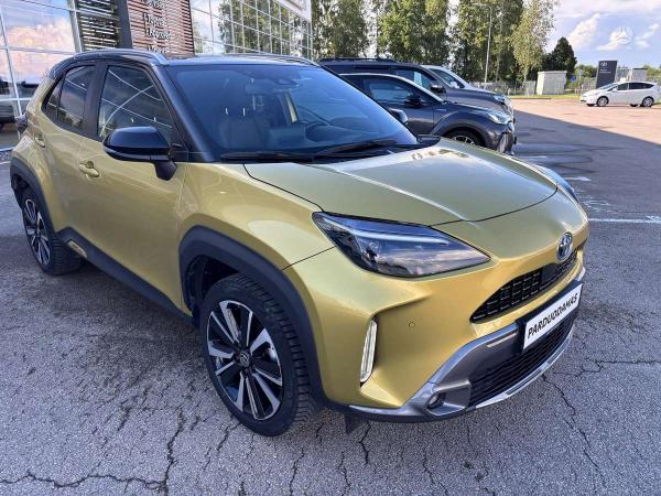 Желтый Тойота Yaris Cross 2022 в Паневежис, объемом двигателя 1.49 л и пробегом 111 тыс. км за 22999 €, фото 1 на AUTOMOTO.COM.LV