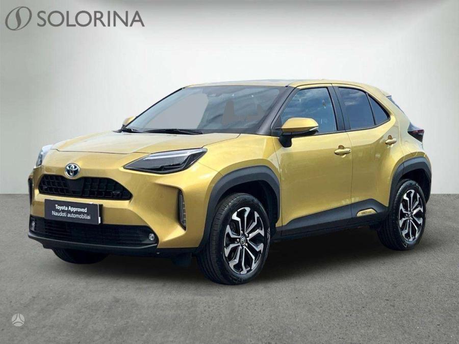 Dzeltens Toyota Yaris Cross 2022 Klaipėda, ar dzinēja tilpumu 1.49 L un nobraukumu 30 tūkst. km par 22900 €, foto 1 vietnē AUTOMOTO.COM.LV